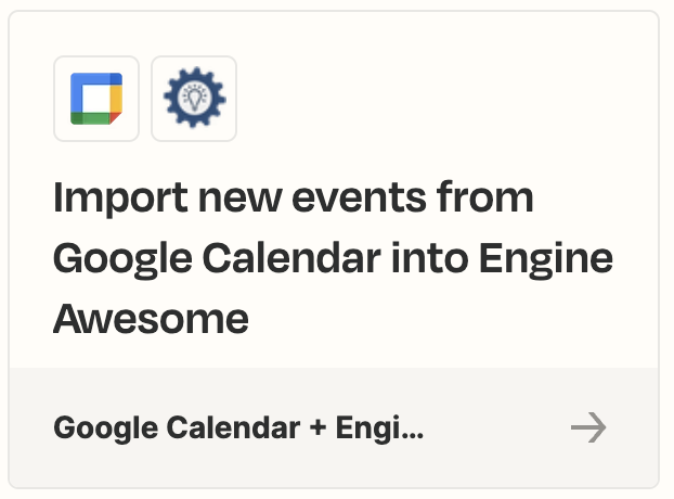 Zapier • Engine Awesome