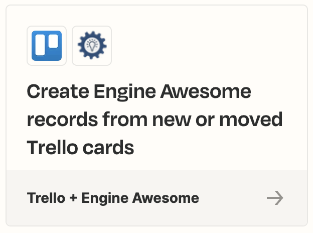 Zapier • Engine Awesome