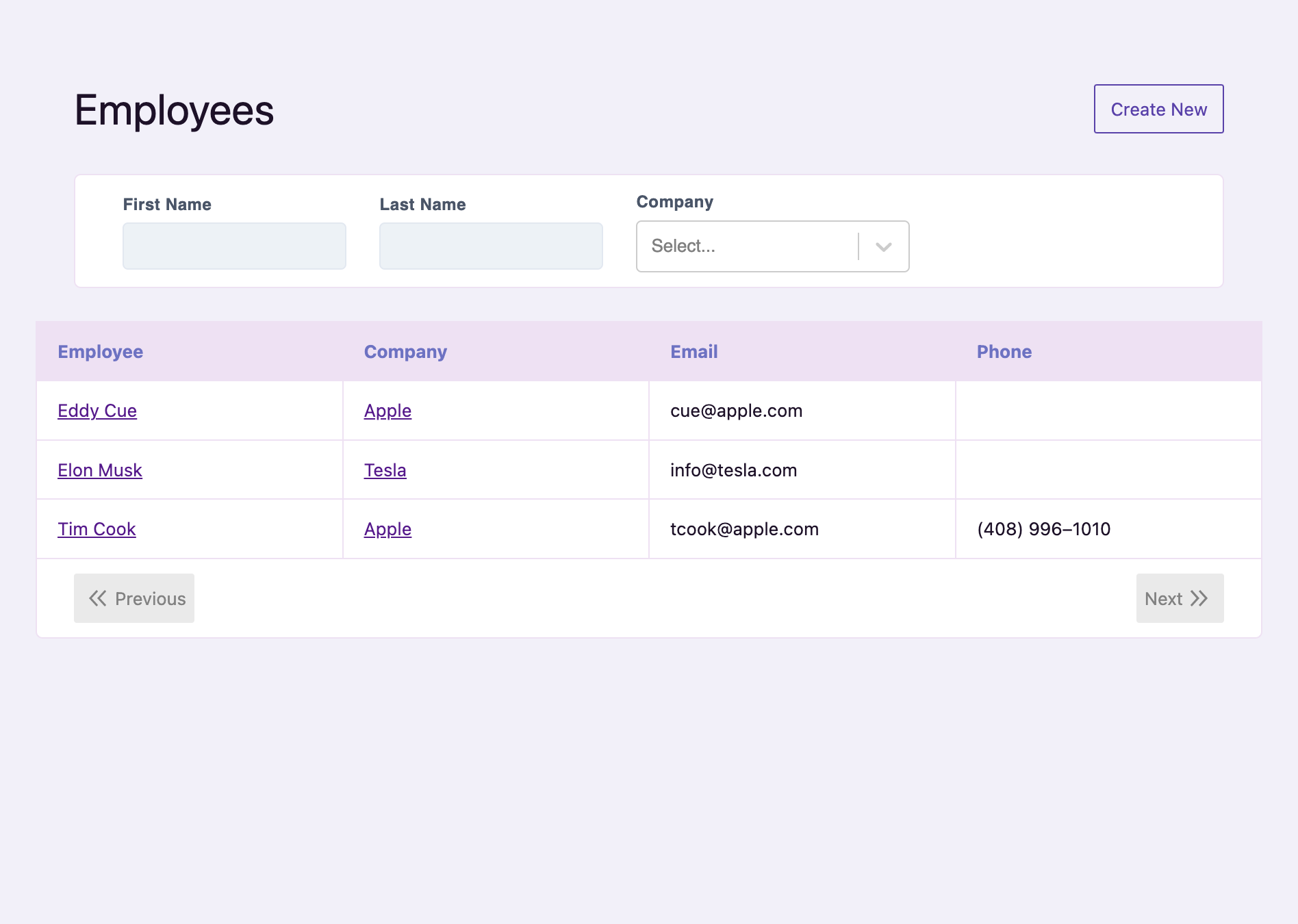 Job Hunting Application • Engine Awesome