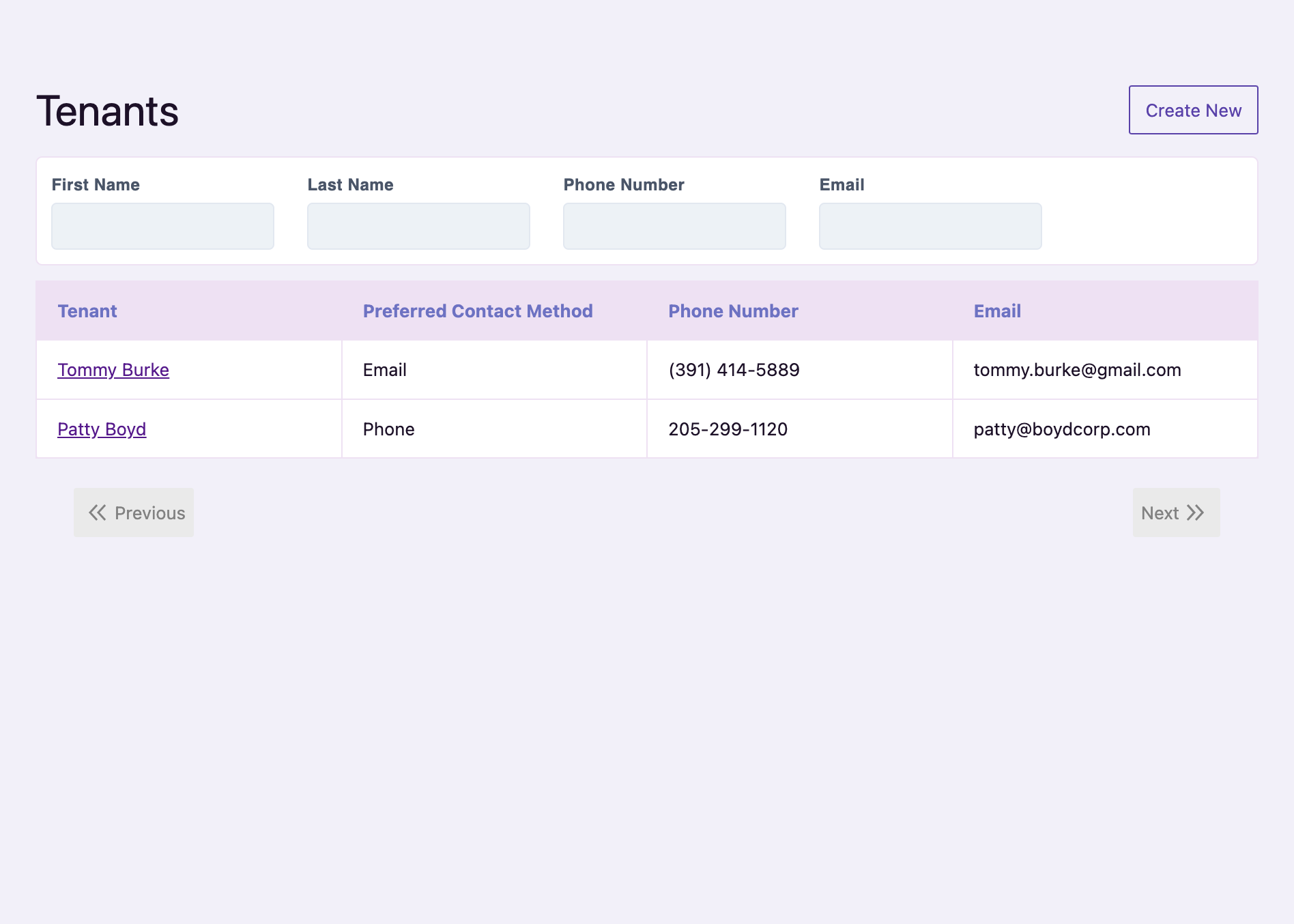 Rental Property Management Application • Engine Awesome