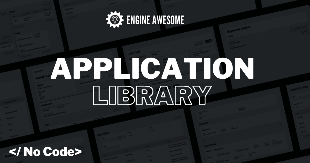 Application Library • Engine Awesome